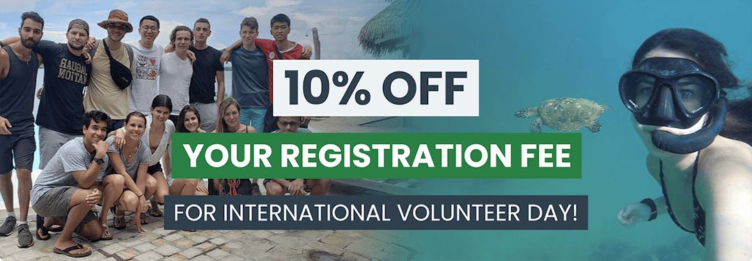 International Volunteer Day | Save 10% with IVHQ